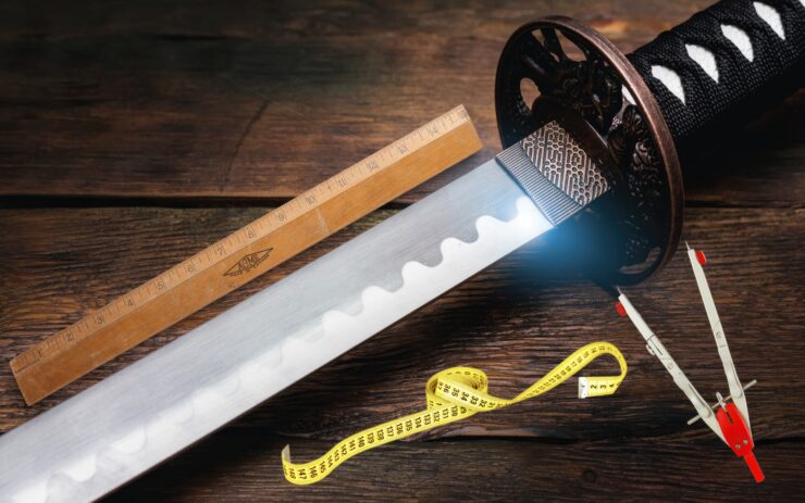 How to Accurately Measure Japanese Sword Lengths