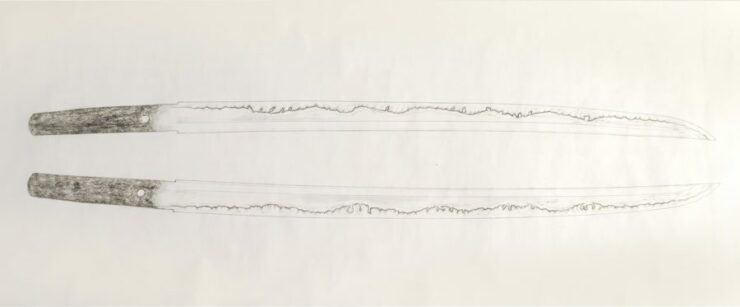 Hamon in a Katana Sword: The Pattern of the Hardened Edge