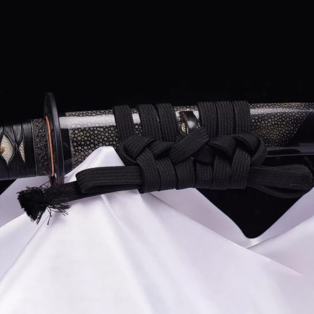 Dragon Sword 1095 Steel Hitatsura Style Hamon Katana