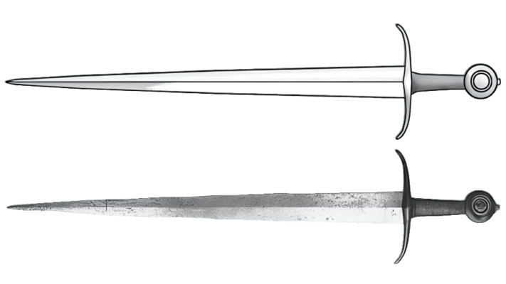 Oakeshott Type XV: The First Medieval European Thrusting Sword