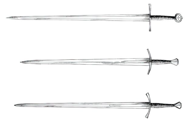 Oakeshott Type XVII: The Two-Handed Armor-Piercing Sword