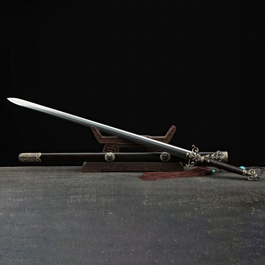 Ronin Katana Samurai Sword Clay Tempered Katana Model #12