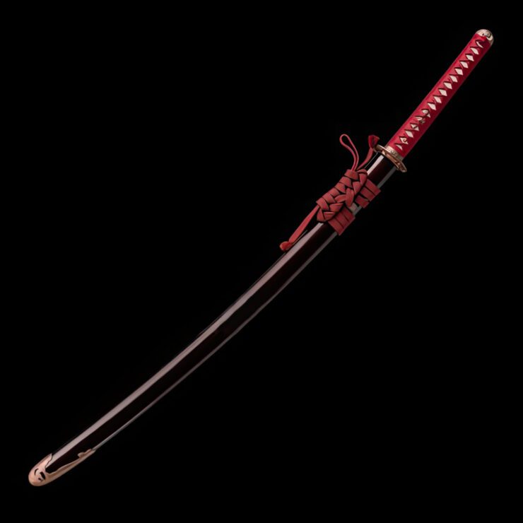 Tsunami Choji Hamon Katana Sword T10 Steel