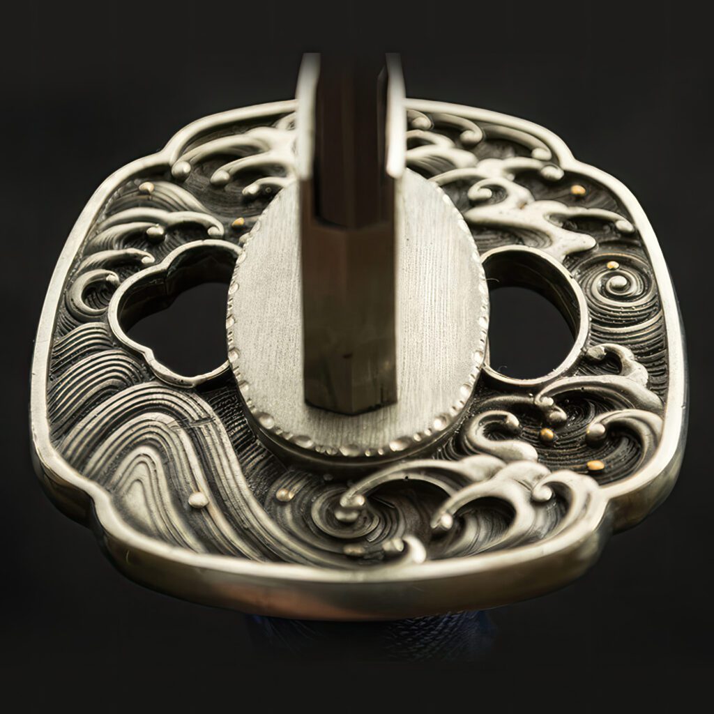 Dragon King Sea Wave Katana Powerful Nature