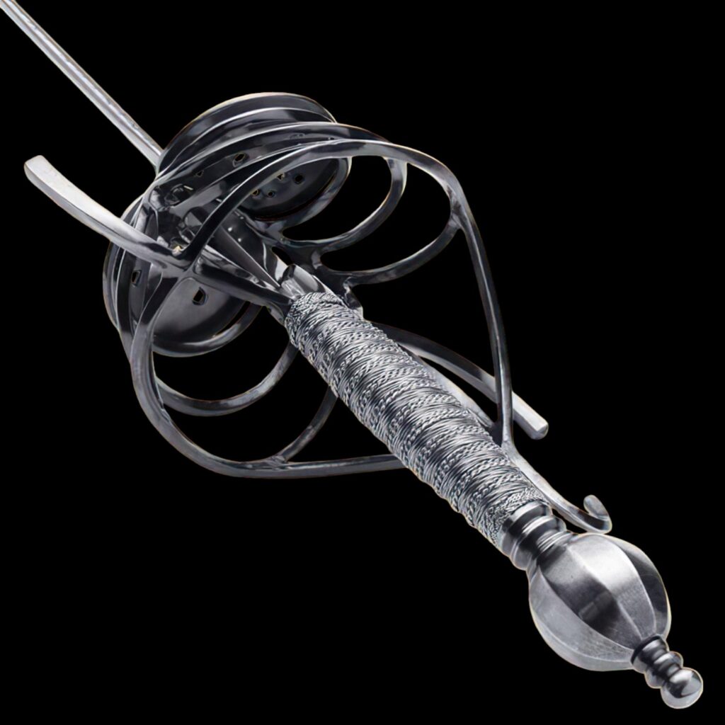 Windlass Christus Imperat Rapier Blade Guard