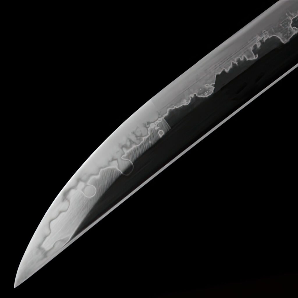 Tsunami Choji Hamon Katana Sword T10 Steel