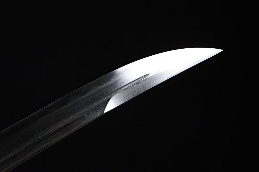 Chrysanthemum Qing Dao Folded Steel Hazuya Blade