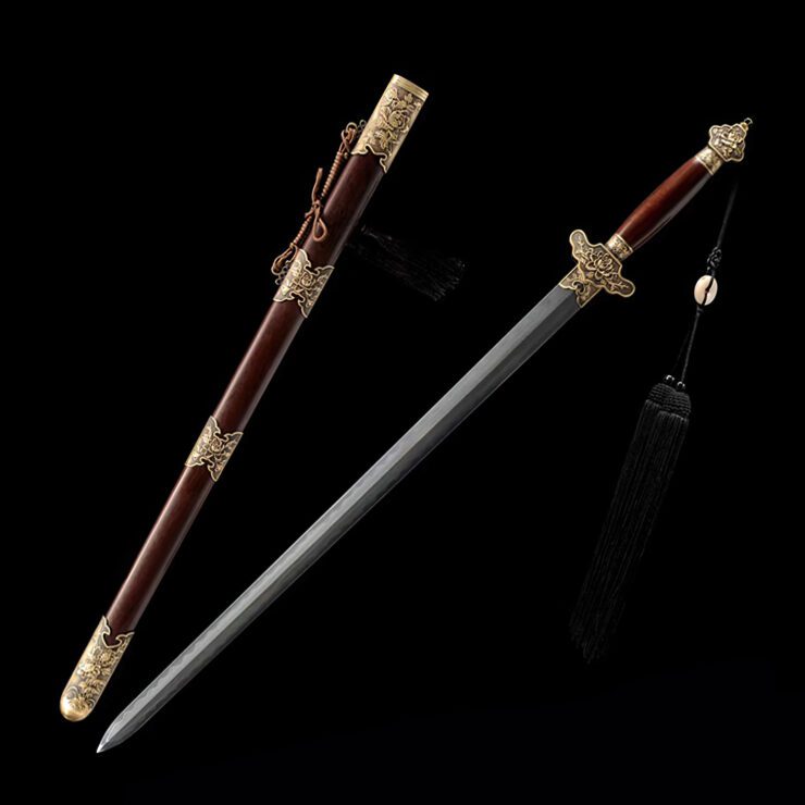 Chinese DaDao Broadsword Damascus Steel