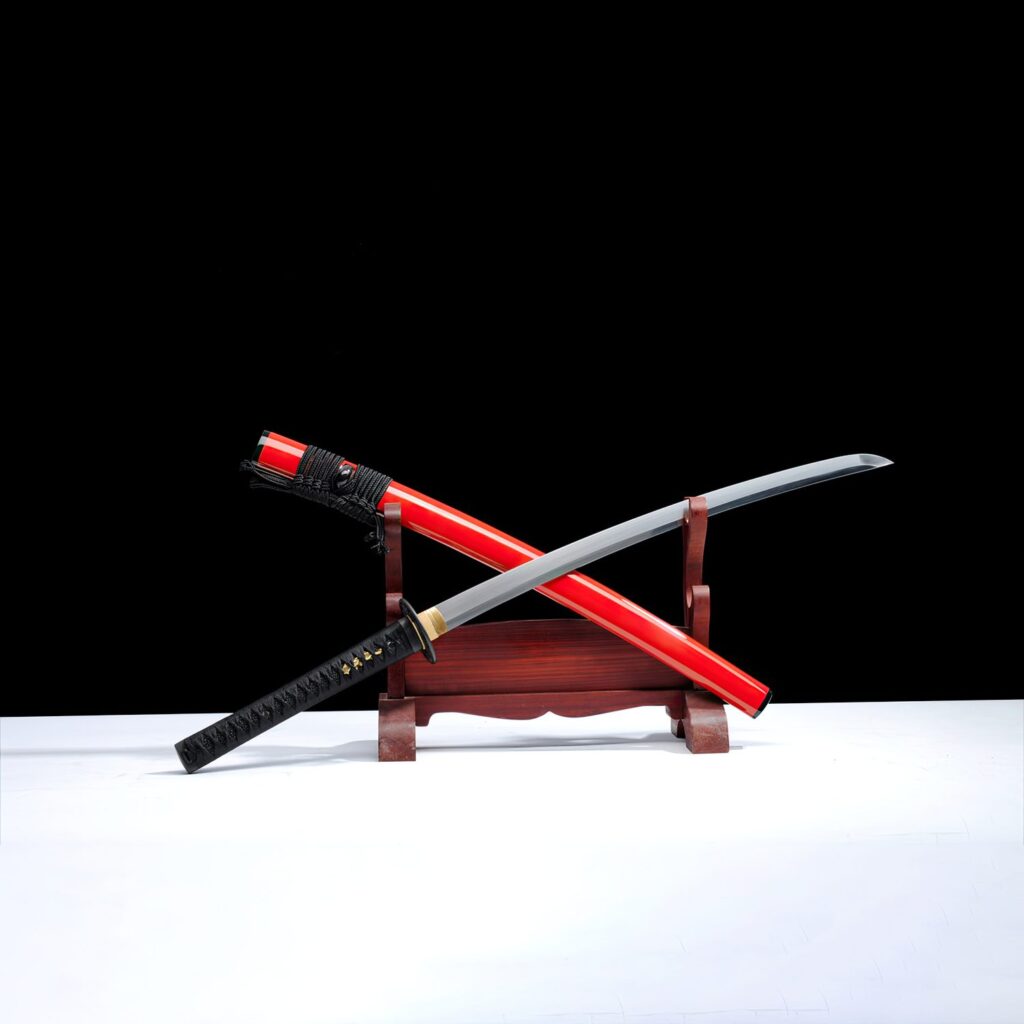 Red Katanas from Reputable Brands