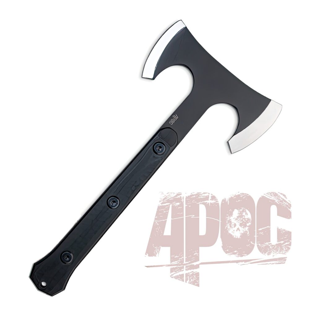 APOC Viking Inspired Double Mukk Hatchet for Survival