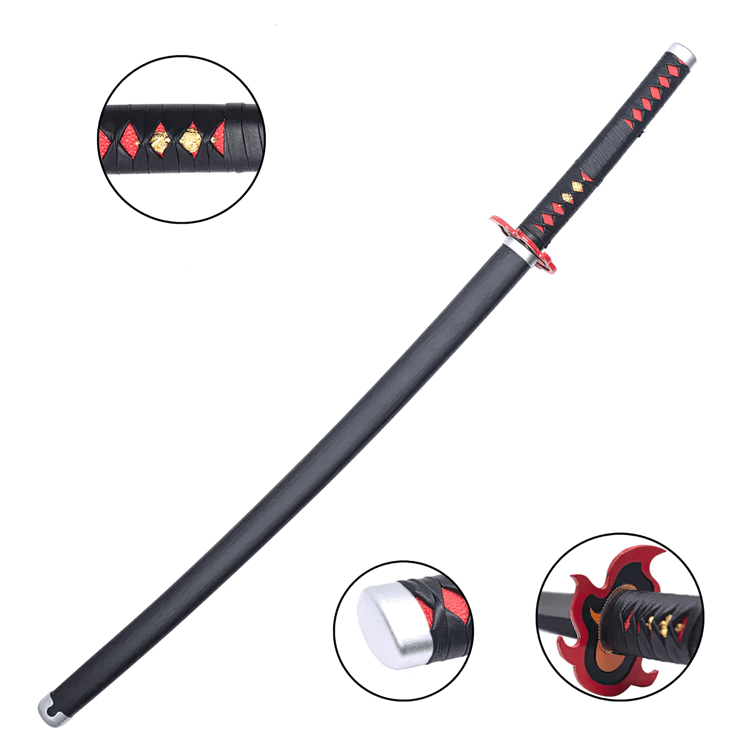HanBon Forge Demon Slayer Tanjiro Sword T10 Steel Katana