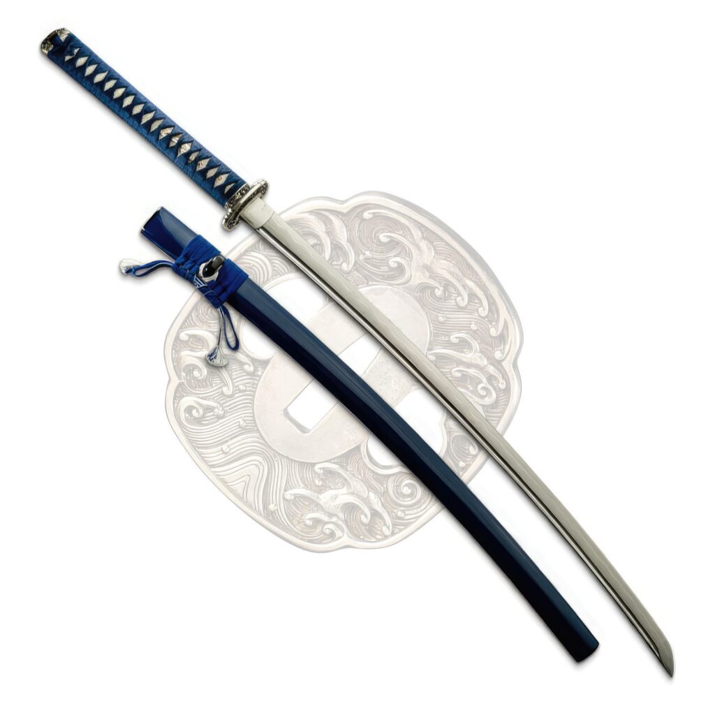 Dragon King Sea Wave Katana Powerful Nature