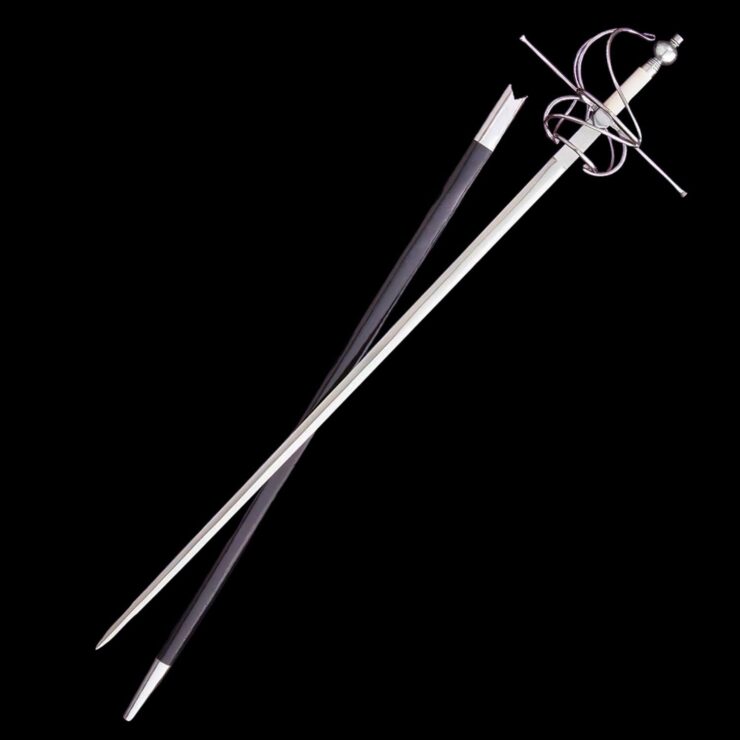 Kingston Arms Renaissance Side Sword with Sweeping Hilt