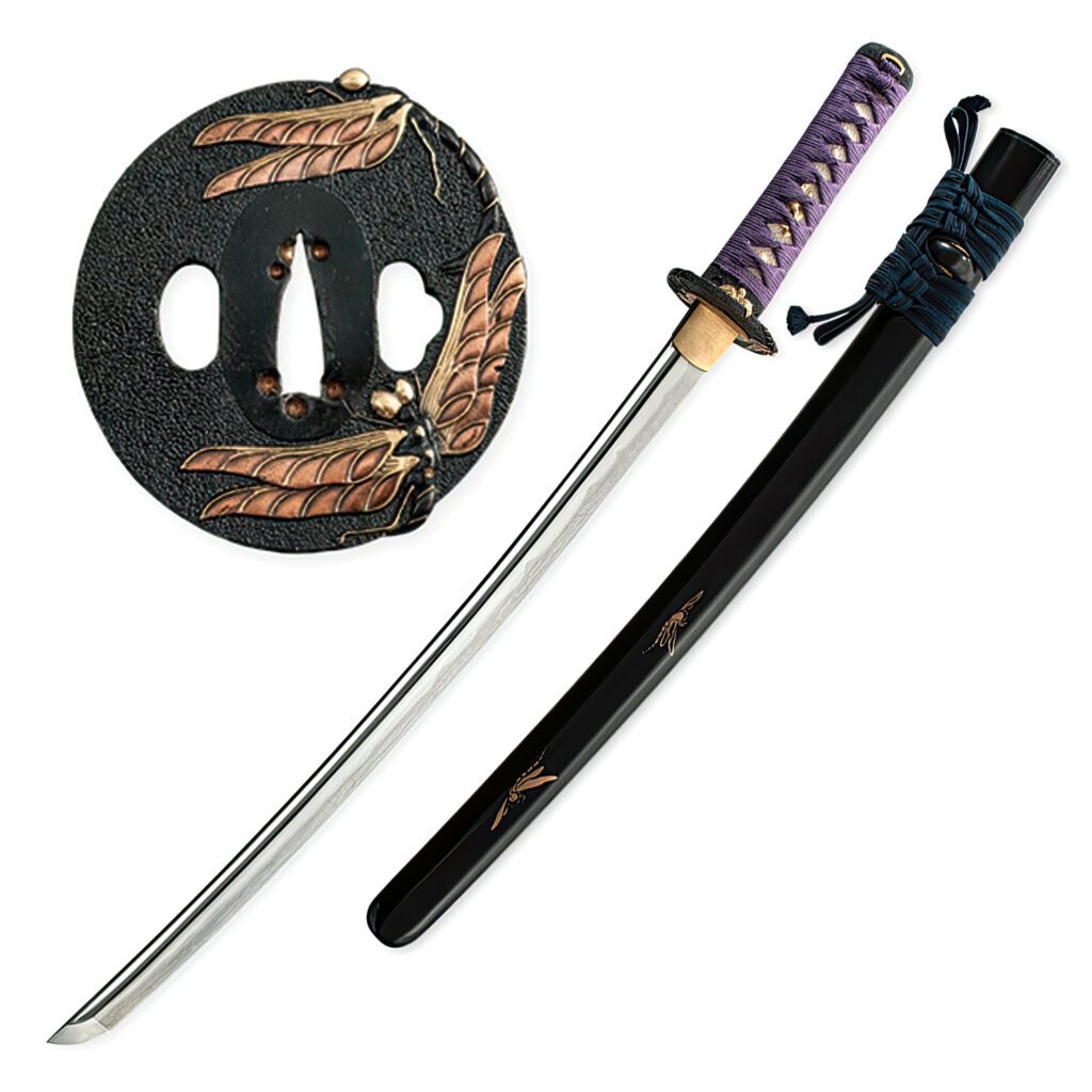 Hanwei Tonbo Wakizashi – Japanese Dragonfly Motif