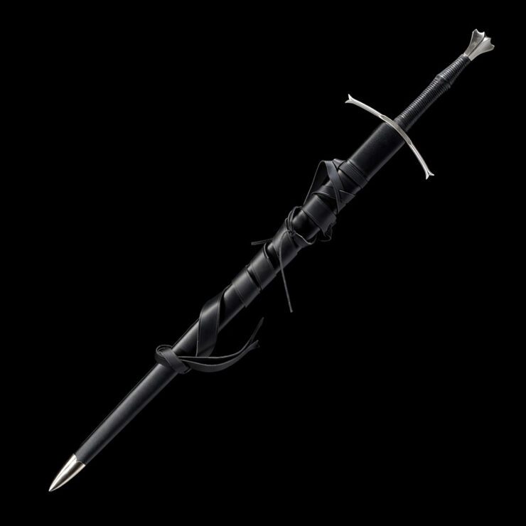 Ronin Katana Euro #1 Two Handed Medieval Long Sword with Double Fullers