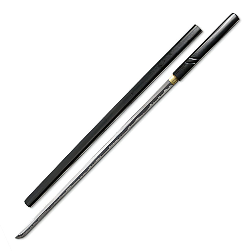 Hanwei Zatoichi Stick/Sword, Black – Single-Edged Straight Chokuto