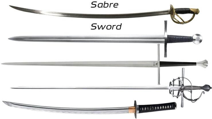Sword vs Saber: Differences, Types, Design, History and Combat Sword vs Saber: Differences, Types, Design, History and Combat