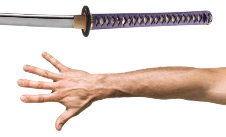 How to Choose The Katana Length for Your Height (5 Methods)