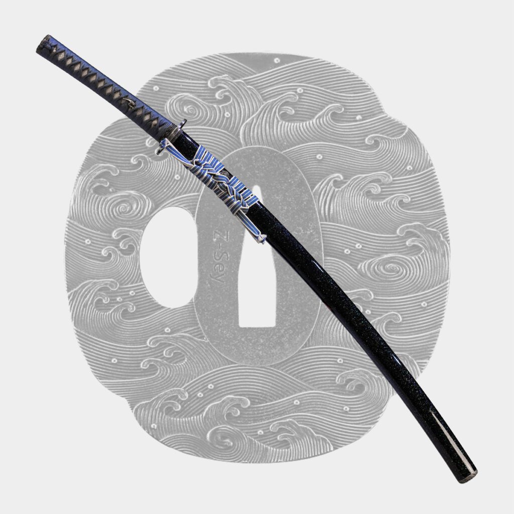 Shadow Dancer Nami Koshirae Katana (Hyoshinshi Hideyo Nyudo Replica)