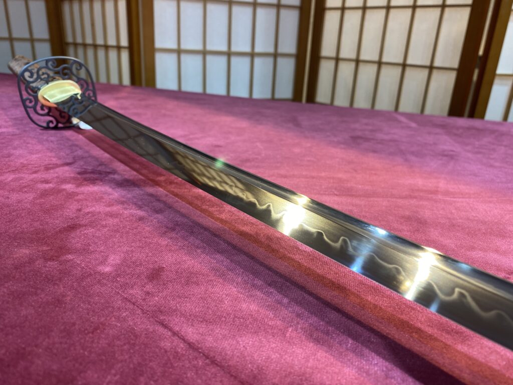 Shadow Dancer Arabesque 1095 Steel Clay Tempered Katana