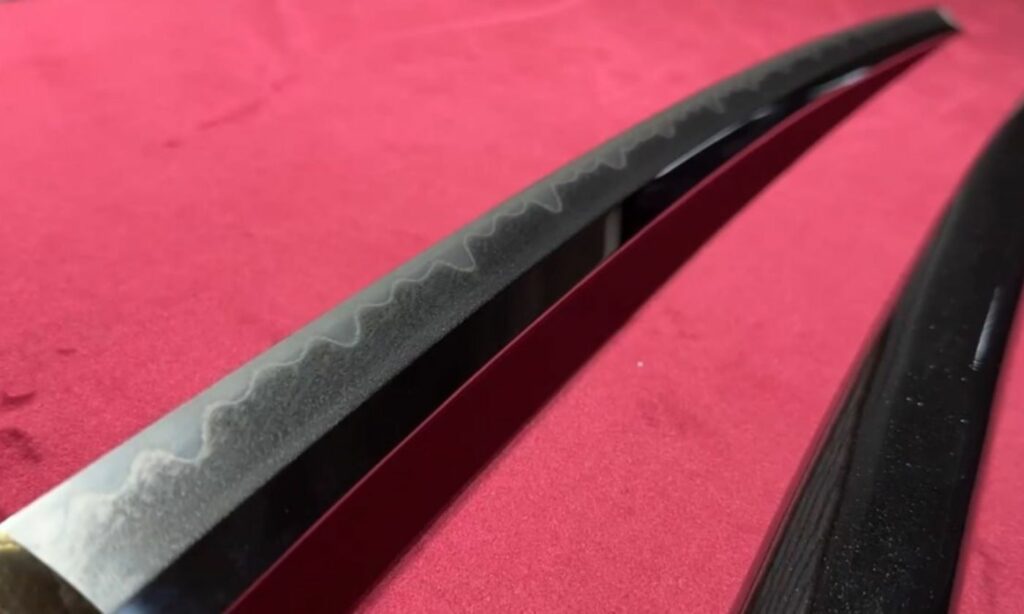 DragonFly Crucible Steel Shinogi Zukuri Katana #10008 - Swordis