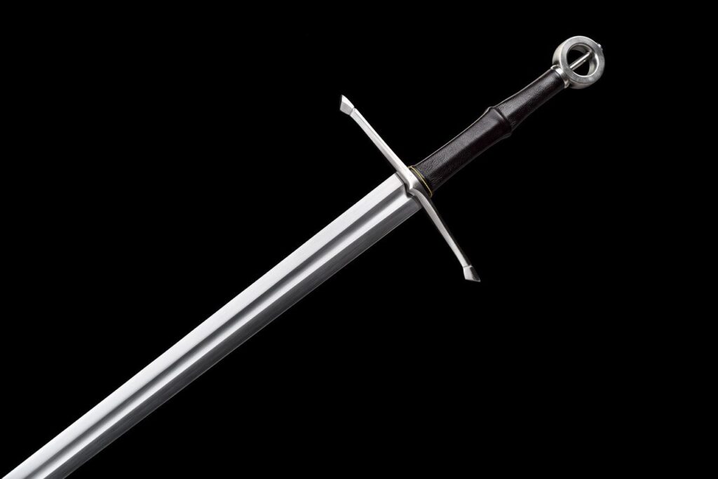 Ronin Katana Irish Two Handed Long Sword – Ring Pommel – Euro #6