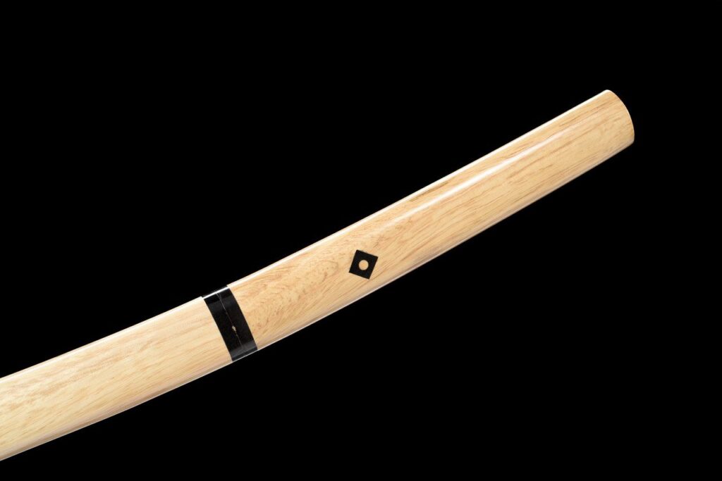 Ronin Katana Hand Forged Shirasaya Midare Hamon #1