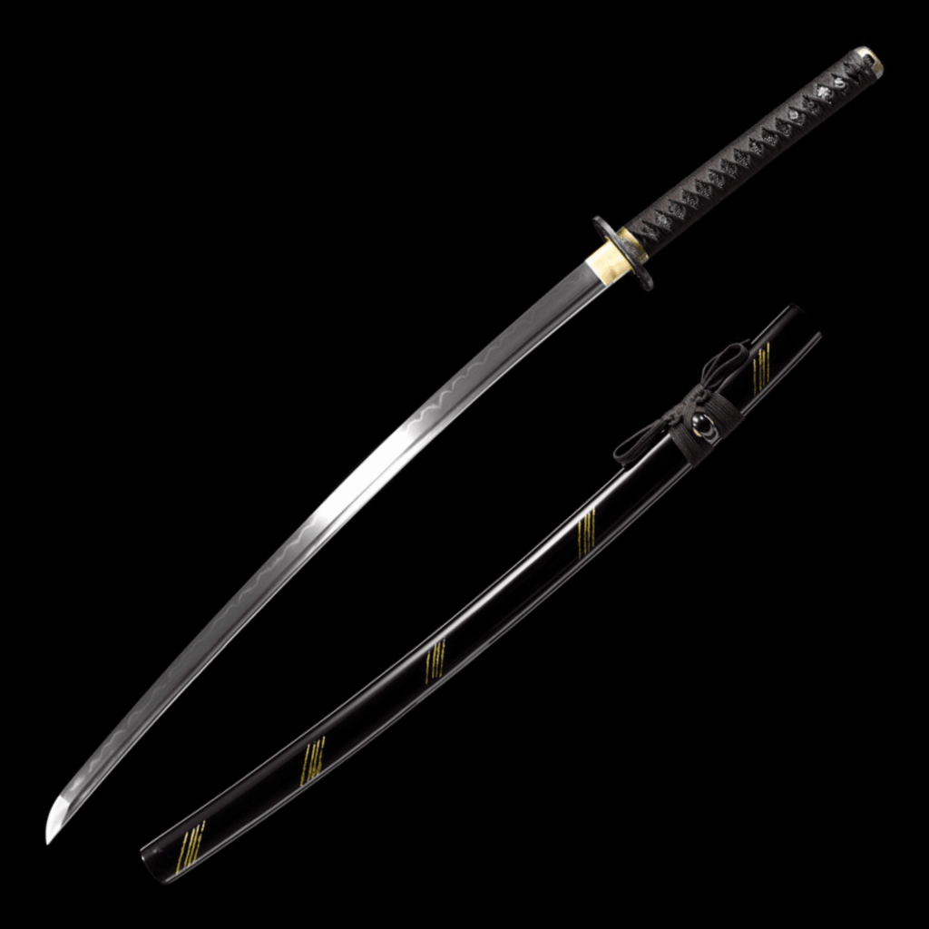 Ronin Katana Samurai Sword Clay Tempered Katana Model #26