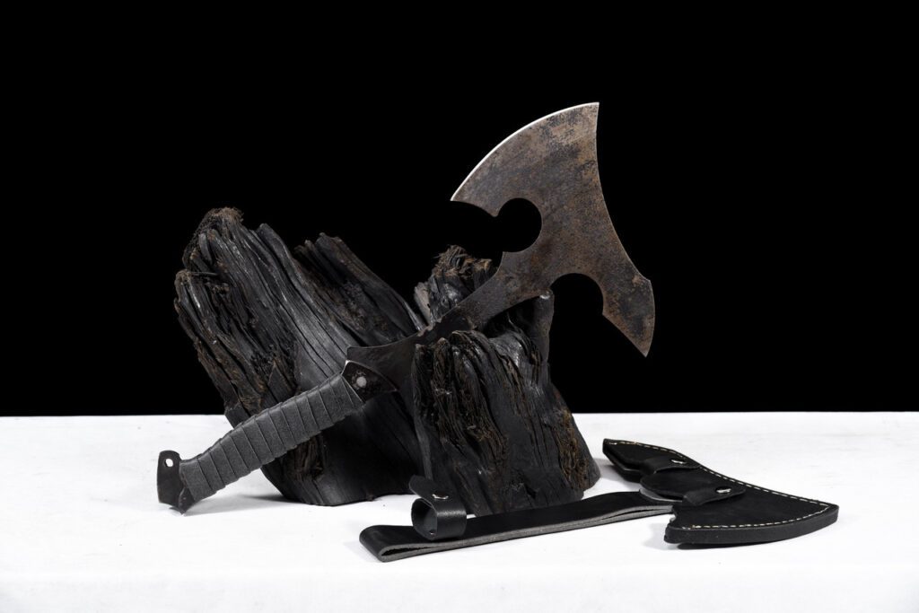 Ronin Katana Hanzo Steel Fantasy Goblin War Axe