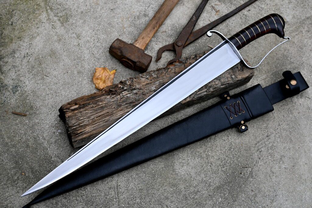 Afghan Long Khyber Sword with Knuckle Guard