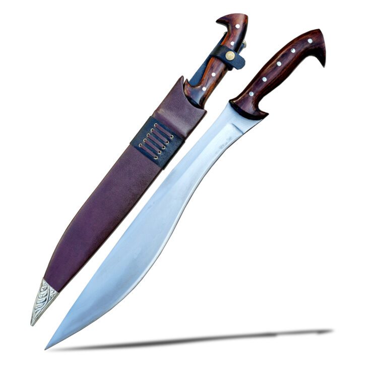 Functional Khopesh Machete with Protective Guard