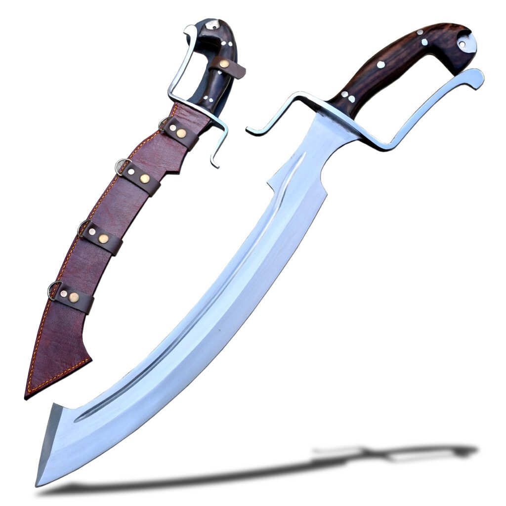 Functional Khopesh Machete with Protective Guard