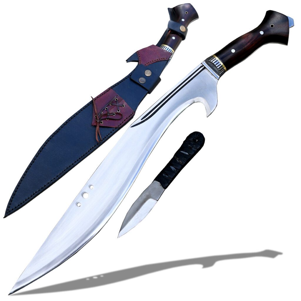 Jungle Machete MUK Kukri Knife with Hook Guard