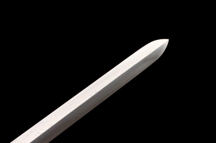 Dragon-Head Jian Cane Sword with Ornate Carvings