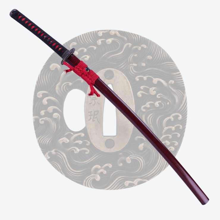 Red Katanas from Reputable Brands